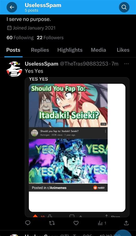 Yes Yes R Animemes
