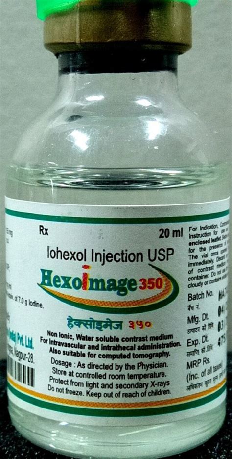 Iohexol Injections Manufacturers In India
