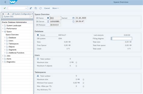 Data On Transaction Code Db02 Is Not Updated Sap Basis World