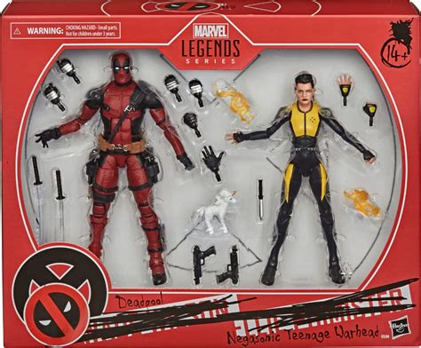 Best Buy Hasbro Marvel Legends Series Deadpool And Negasonic Teenage