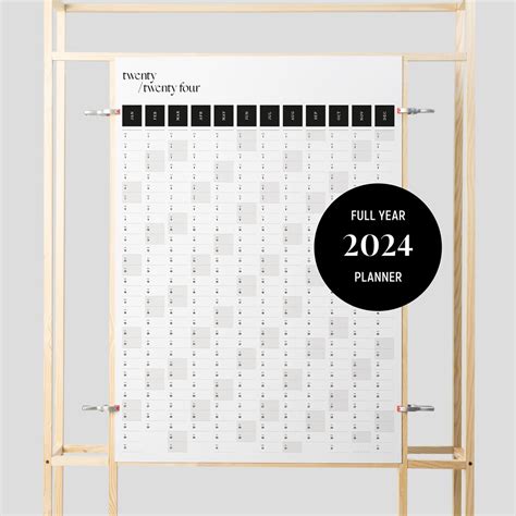 Monthly Wall Planner Worksheets Library