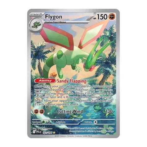 Flygon Full Art 101 094 Silver Toy Shop