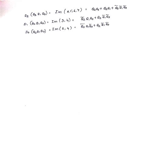 [solved] design a 3 bit down counter that will start at 0 then 4 then