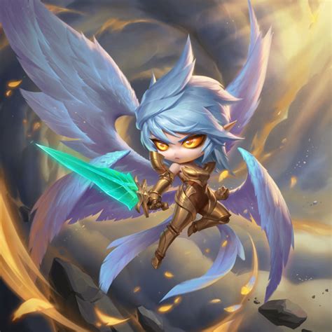 Kayle And Aether Wing Kayle Tft Chibi Champions Aurelion Solar On Tumblr