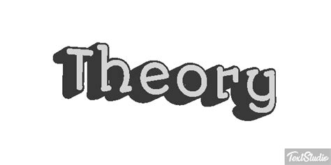Theory Word Animated  Logo Designs