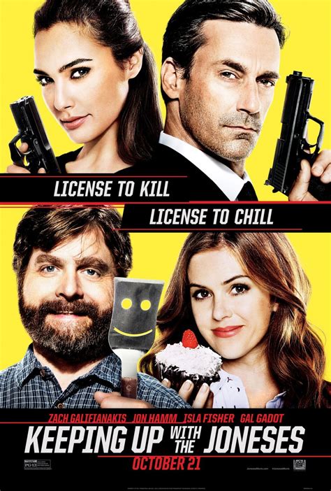 Poster Keeping Up With The Joneses 2016 Poster Spionii Din Vecini