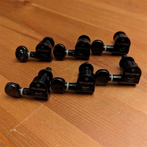 Graph Tech Ratio Tuners Black 6 In Line Reverb