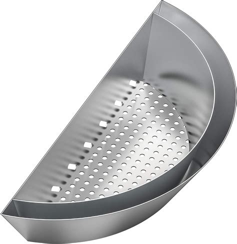 Onlyfire Contoured Stainless Steel Char Basket Charcoal Briquet