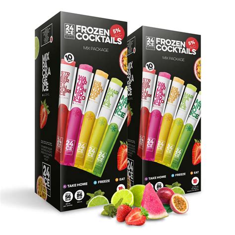 24 Ice Frozen Cocktails 2 X 10 Pack Costco Uk