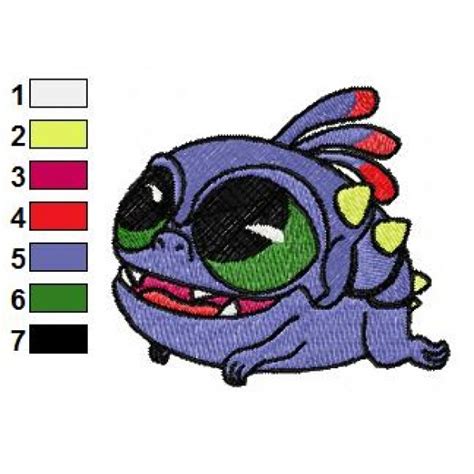 Candy Skylander Embroidery Design
