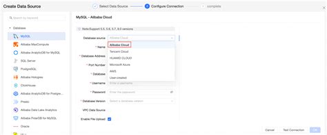 How To Connect External Data Sources Analyze Data Build Reports Quick BI Alibaba Cloud