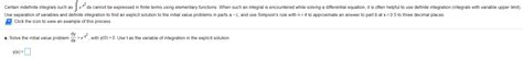 Solved ſex Certain Indefinite Integrals Such As Dx Cannot