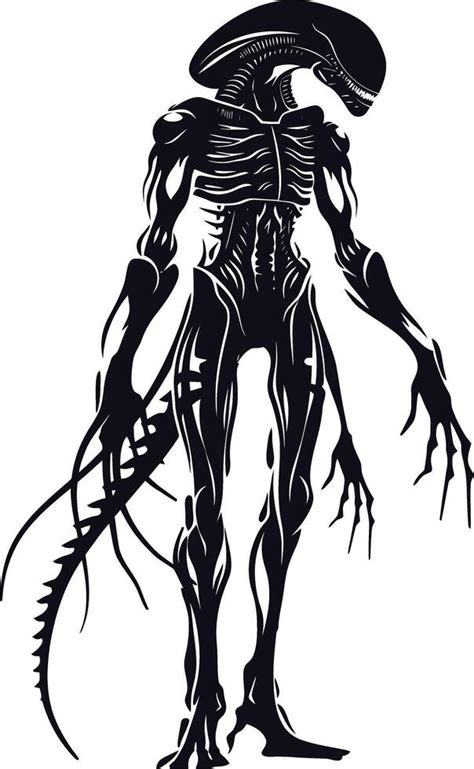 Xenomorph Drawing At Getdrawings Free Download Pin Page