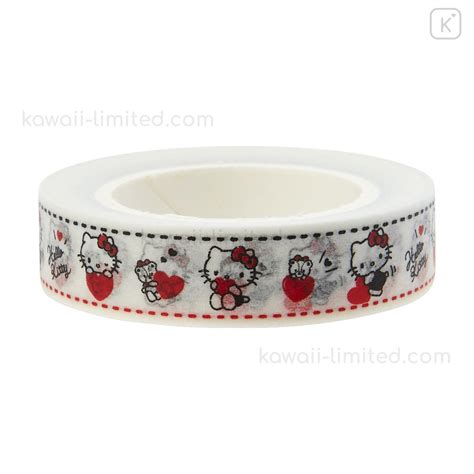 Japan Sanrio Washi Paper Masking Tape Hello Kitty Kawaii Limited