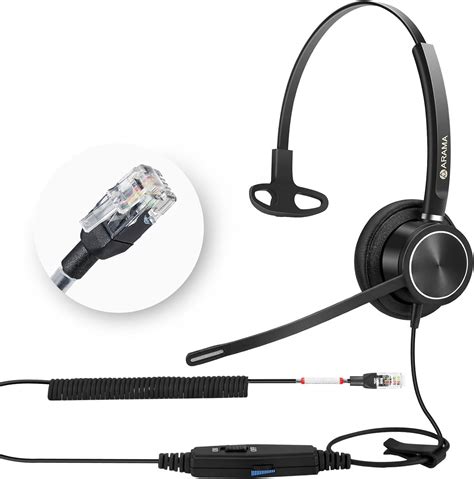 Arama Cisco Phone Headset With Microphone Noise Cancelling