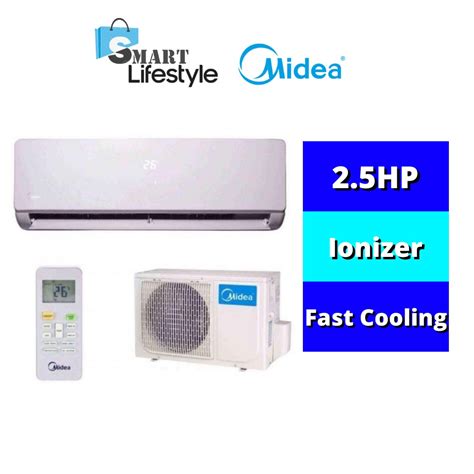 Midea 2 5hp Klassic Series Wall Mounted Air Conditioner Msgd 24crdn8