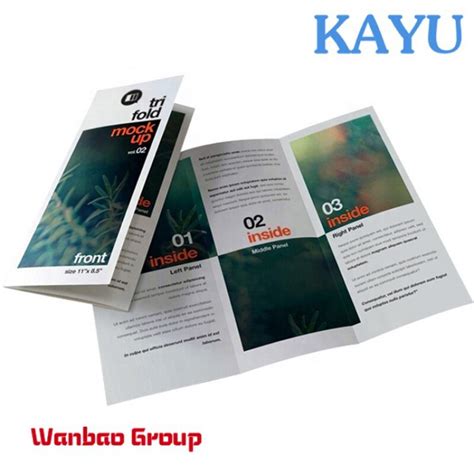 Custom Softcover Paper Booklet Leaflet Folder Flyer Printing Printing