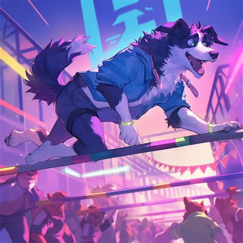 Design An Action Packed Furry Artwork Of Furryai