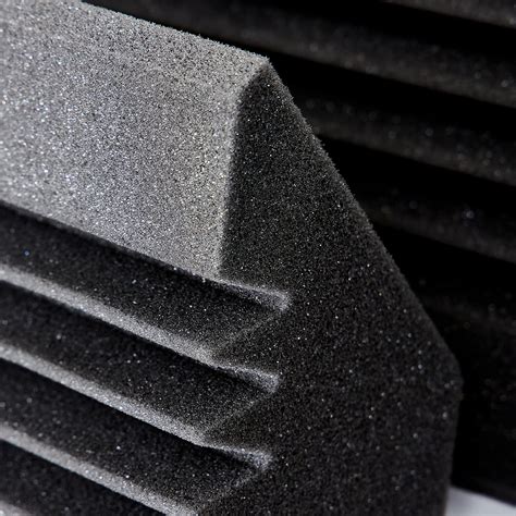 Pro Acoustic Sound Proof Foam Panels 4 Pack Corner Acoustic Panels