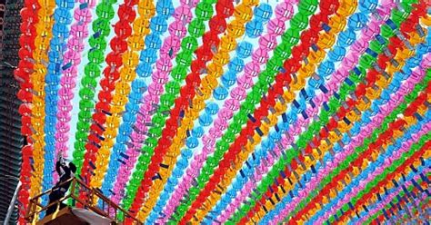 조계사에 걸린 형형색색의 연등