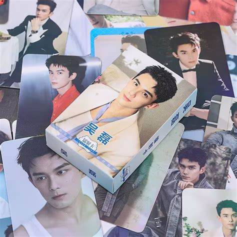 50 55pcs Chinese Drama Actor Singer Kun Cai Xukun Lay Zhang Yixing Hologram Lomo Cards Leo Luo