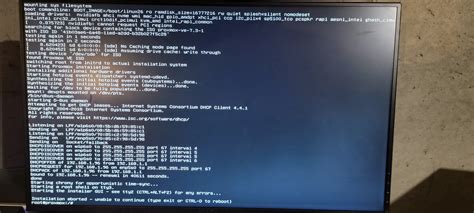 Problems Installing Proxmox 73 Rproxmox