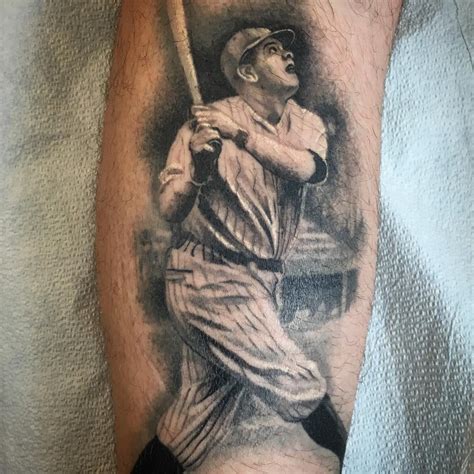 50 Sporty Baseball Tattoo Designs For The Love Of The Game