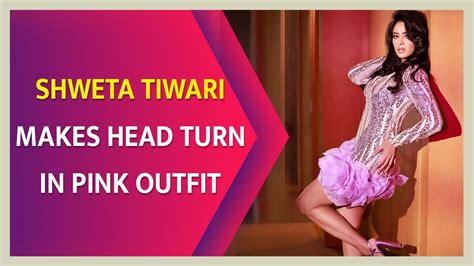 Shweta Tiwari Looks Drop Dead Gorgeous In A Sexy Pastel Pink Dress