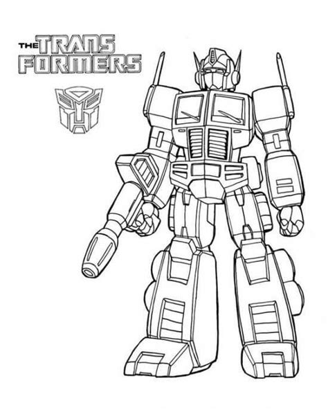 Dibujos De Transformers Para Colorear E Imprimir Coloringonlycom
