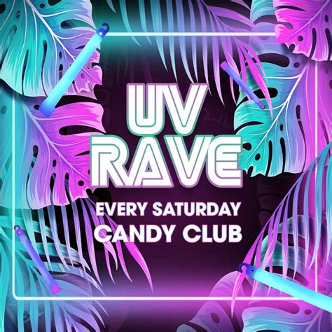Uv Rave Candy Club Malia 17 August To 18 August