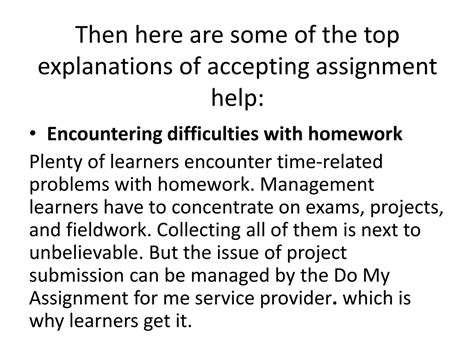 Ppt Why Do You Need Management Assignment Help Services Powerpoint Presentation Id11706533