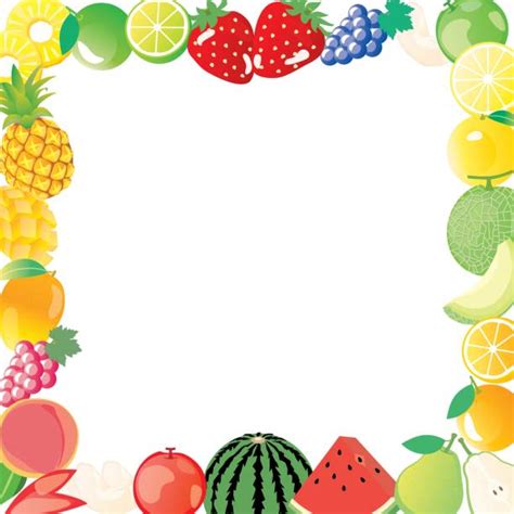 Fruit Border Clip Art