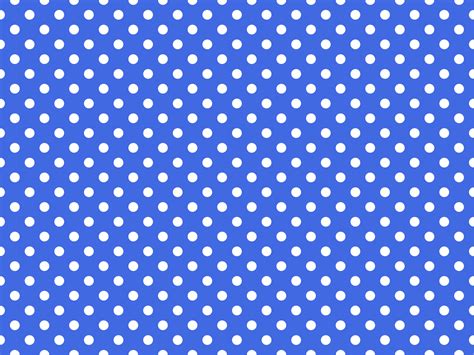 Blue Background With White Polka Dots At Evelyn Lowman Blog