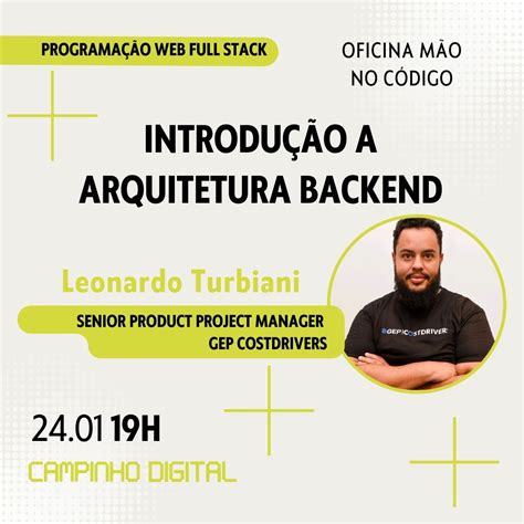 Oficina Mão No Código Da Campinho Digital Campinho Digital