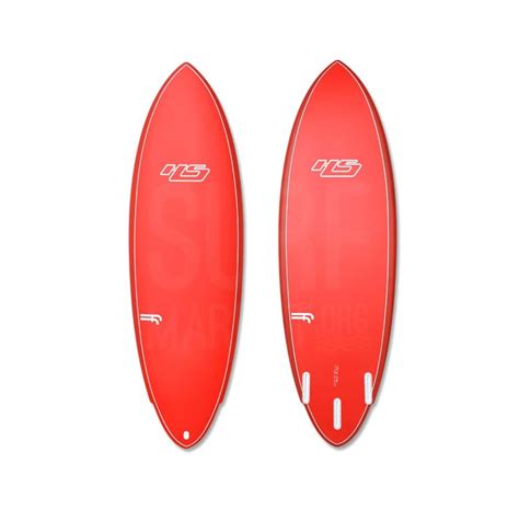 Hs Hk Twin Pin Signal Red Future Flex 54 Board Cantabrian Surf