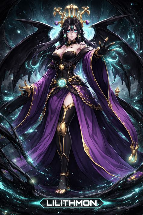 Lilithmon By Reddragowolf On Deviantart