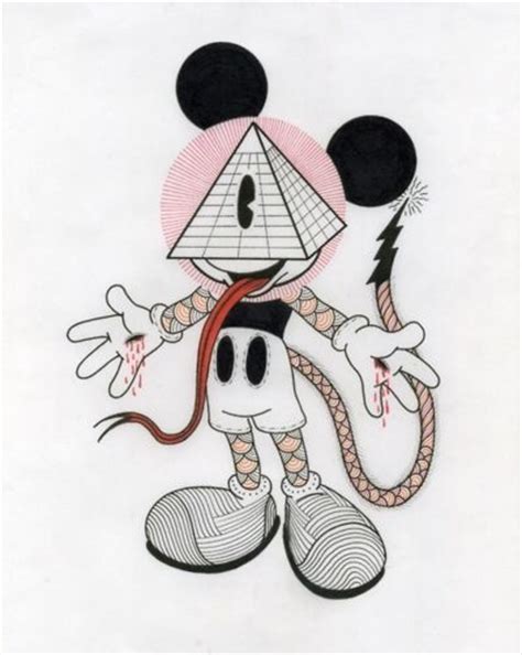 Illuminati Minnie Mouse