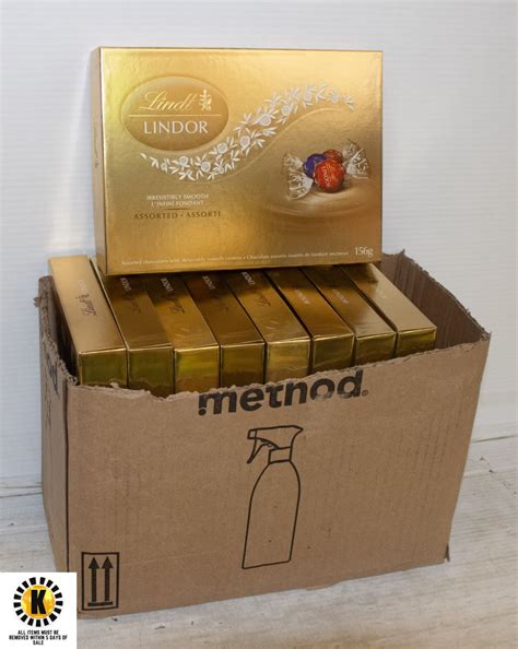 9 Assorted Lindt Chocolatew Box Best Before July