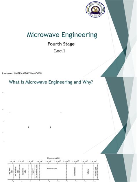 Microwave Engineering Lecture 1 Pdf