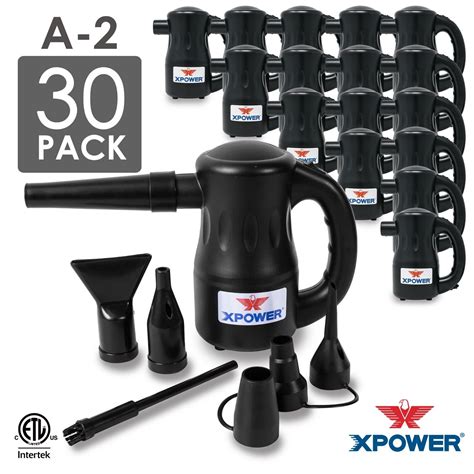 Xpower Airrow Pro A 2 Multi Use Computer Air Pump Duster Blower Black
