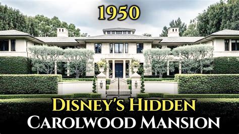 The Dark Story Of Walt Disneys Private Estate Disneys Hidden