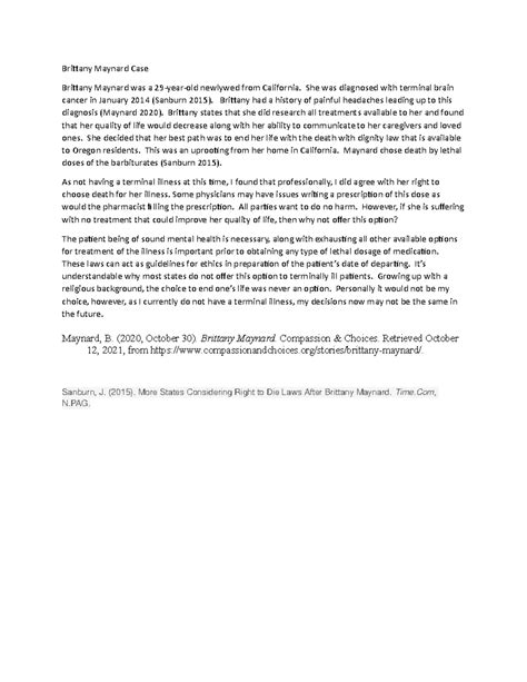 Brittany Maynard Case Brittany Maynard Case Brittany Maynard Was A 29 Year Old Newlywed From