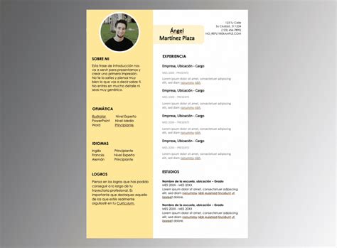 Plantillas Para Curriculum En Word
