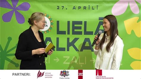 Lielās Talkas Ieskandināšana 2024 Ieva Anita Rieksta Youtube