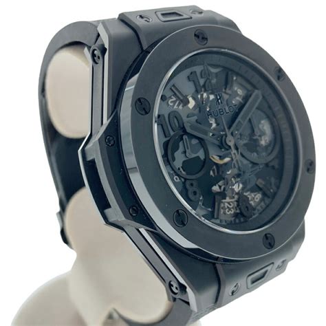 【楽天市場】【中古】 Hublot ウブロ 411ci0110rxyoy20 ビッグ・バン オールブラック カモ ヨウジヤマモト