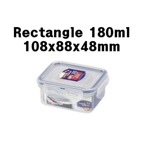★locknlock★ Classic Airtight Container Rectangle Square Round Side Dish Container