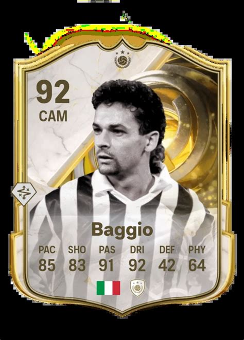 Fc 25 Icona Roberto Baggio Succession è Disponibile Come Sbc