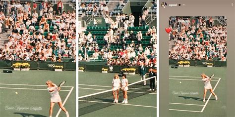 Cutest Olympian Andre Agassi And Daughter Jaz Fondly Revisit Steffi