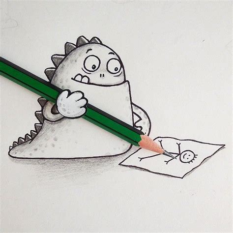 Tragons Very First Time Drawing Toons In Real World By Maniknratan Toonsinrealworld