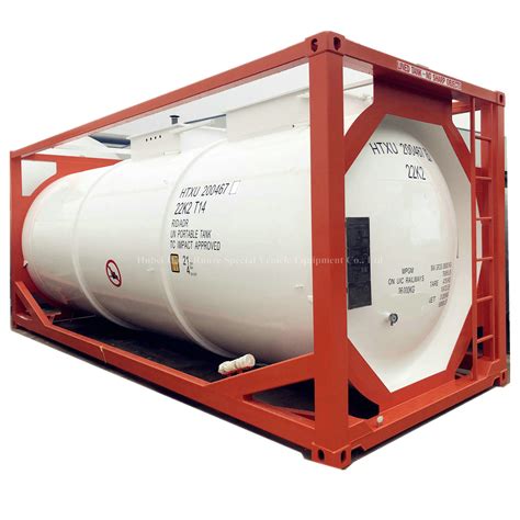 T14 Offshore Isotank Lined Container Tank For Hydrochloric Acid Un1789